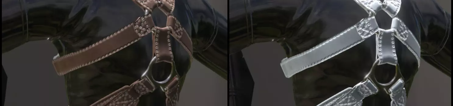 Nexa'vali Leather Harness | By Bondutopia by Dein-Ra | VRCArena