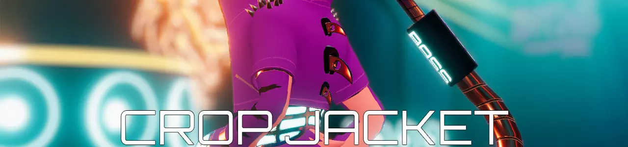 Ampwave Crop Jacket | By Vivi Beast | VRCArena