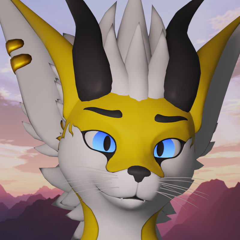 Wyren Avatar (VRChat, ChilloutVR) | By RenderAWOO | VRCArena