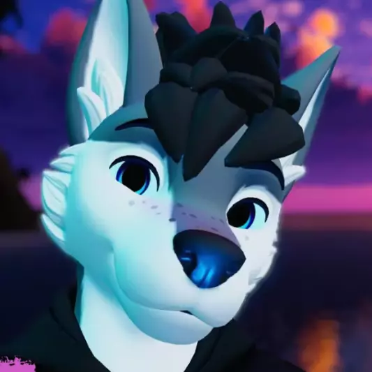 Winterpaw's VRChat and VTuber Canine | By Julia Winterpaw | VRCArena