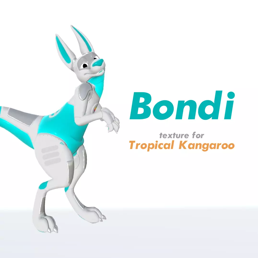 Bondi texture for Tropical Kangaroo | By Patroll | VRCArena