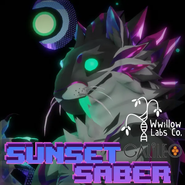 GALILEO || 🌆 Sunset Saber 🌆 Avatar for VRC/VRCHAT | By Galìleo | VRCArena