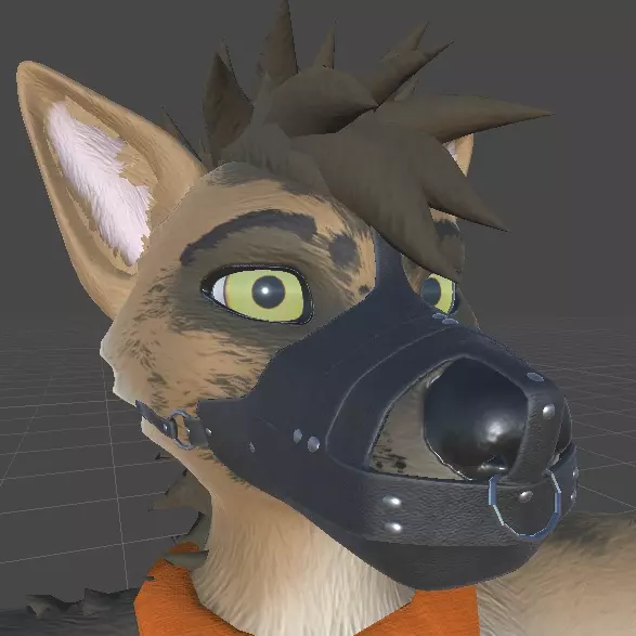 Canis Muzzle VRChat | By MrMcMurfin | VRCArena
