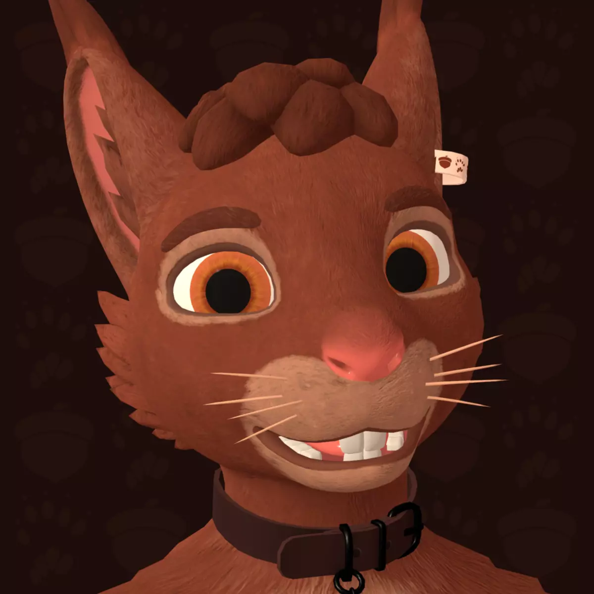 Squirrel VR Avatar (VRChat, ChilloutVR, VRM) | By Emperor of Mars ...