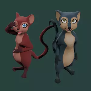 Mice VRChat Avatars | By Sylva Studios | VRCArena
