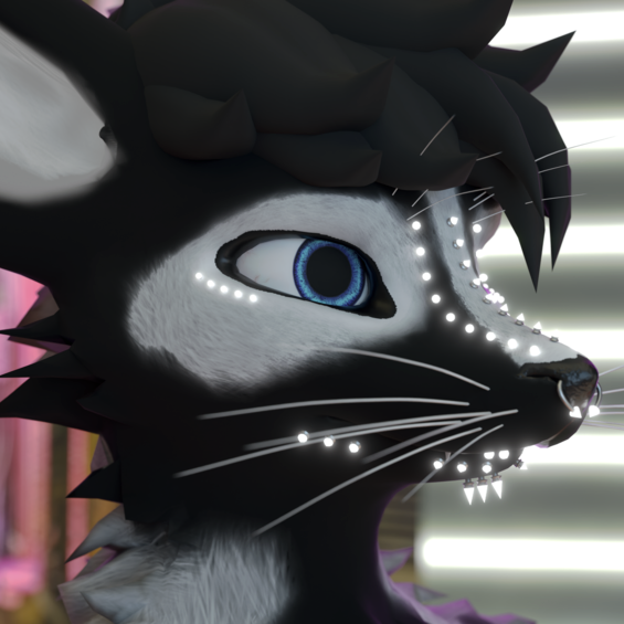 Piercing Set Rexouium w/ Face Tracking | By Shep Shep | VRCArena