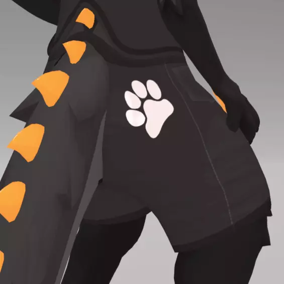 Baggy Shorts for Freakhound | By Radio | VRCArena