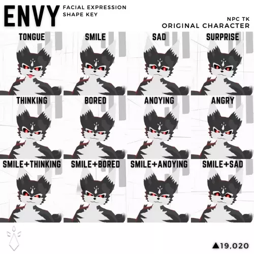 [Avatar]Original Character - Envy - | By TK | VRCArena