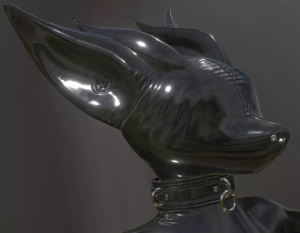 Nardoragon Latex Outfit (Catsuit) & Hoods | By Bondutopia | VRCArena