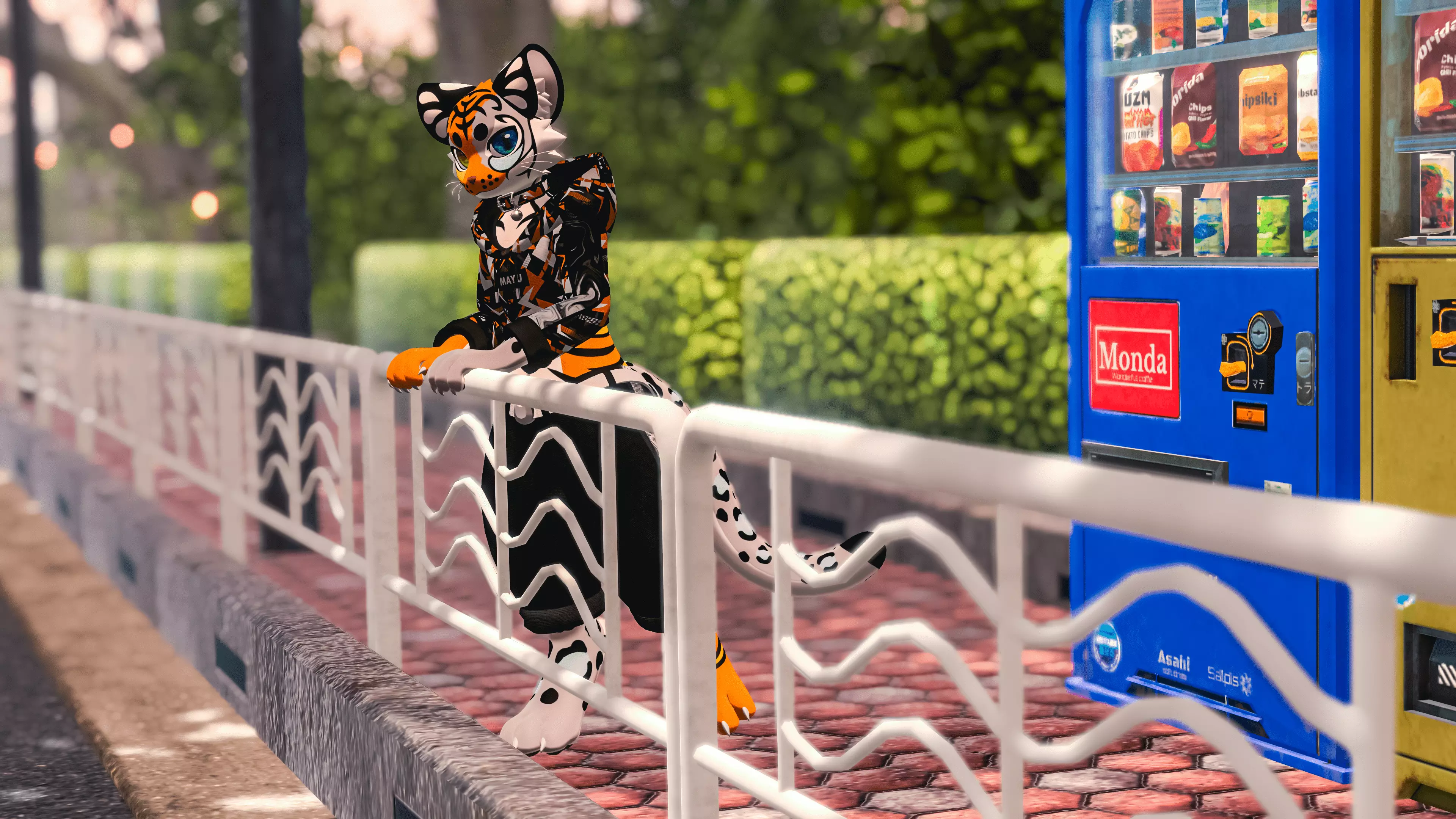 Mayu (Kemono Feline VRChat Avatar) | By Azuki | VRCArena