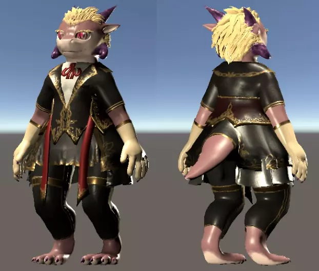 Original 3D model [Vracor Enil] | By to0328 | VRCArena