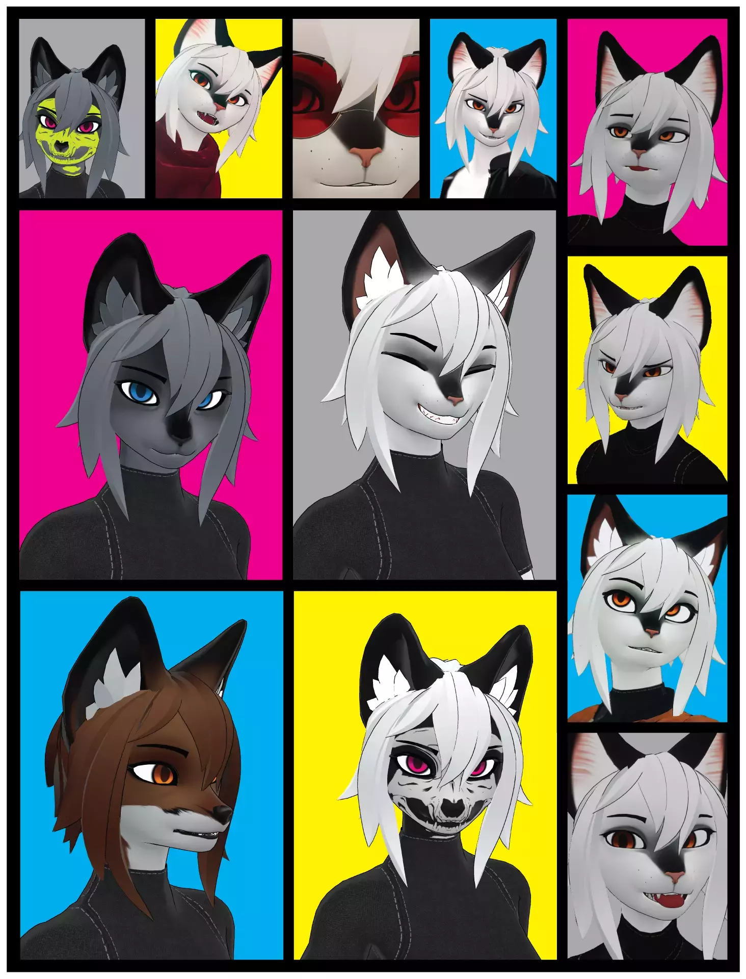 the Vixine Cat | By Hecka Decima | VRCArena