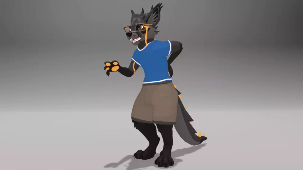 Baggy Shorts for Freakhound | By Radio | VRCArena