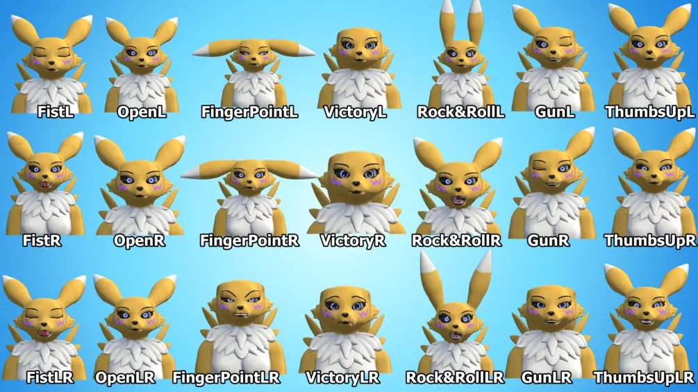 Renafox VRC Avatar (PC + Quest) | By TazLumi | VRCArena