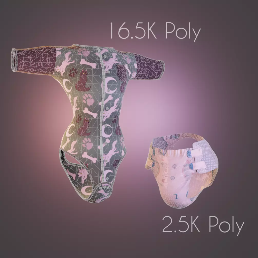 Rexouium babybean onesie | By JinxyUwU | VRCArena