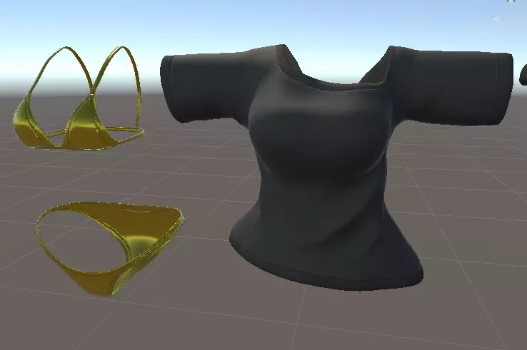 Loose shirt + Underwear for Sabrean | By Sharko3D | VRCArena