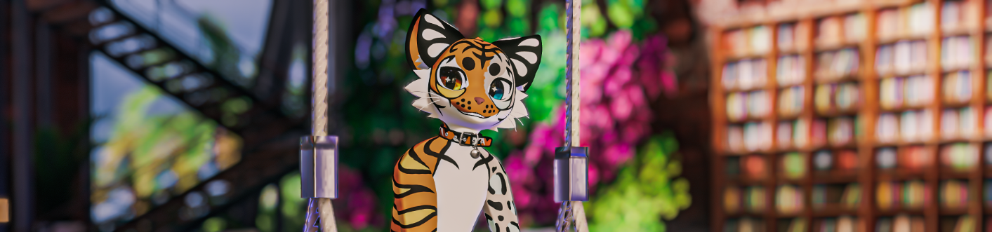 Mayu (Kemono Feline VRChat Avatar) | By Azuki | VRCArena