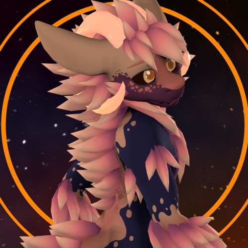 Cinder - Retexture For Winterbold VRChat Avatar | By Tubbytubs | VRCArena