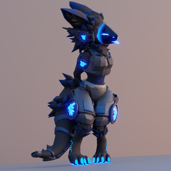 Shadow's Protogen Base | By Shadow_hawk | VRCArena