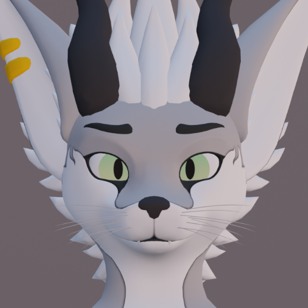 Wyren Avatar (VRChat, ChilloutVR) | By RenderAWOO | VRCArena