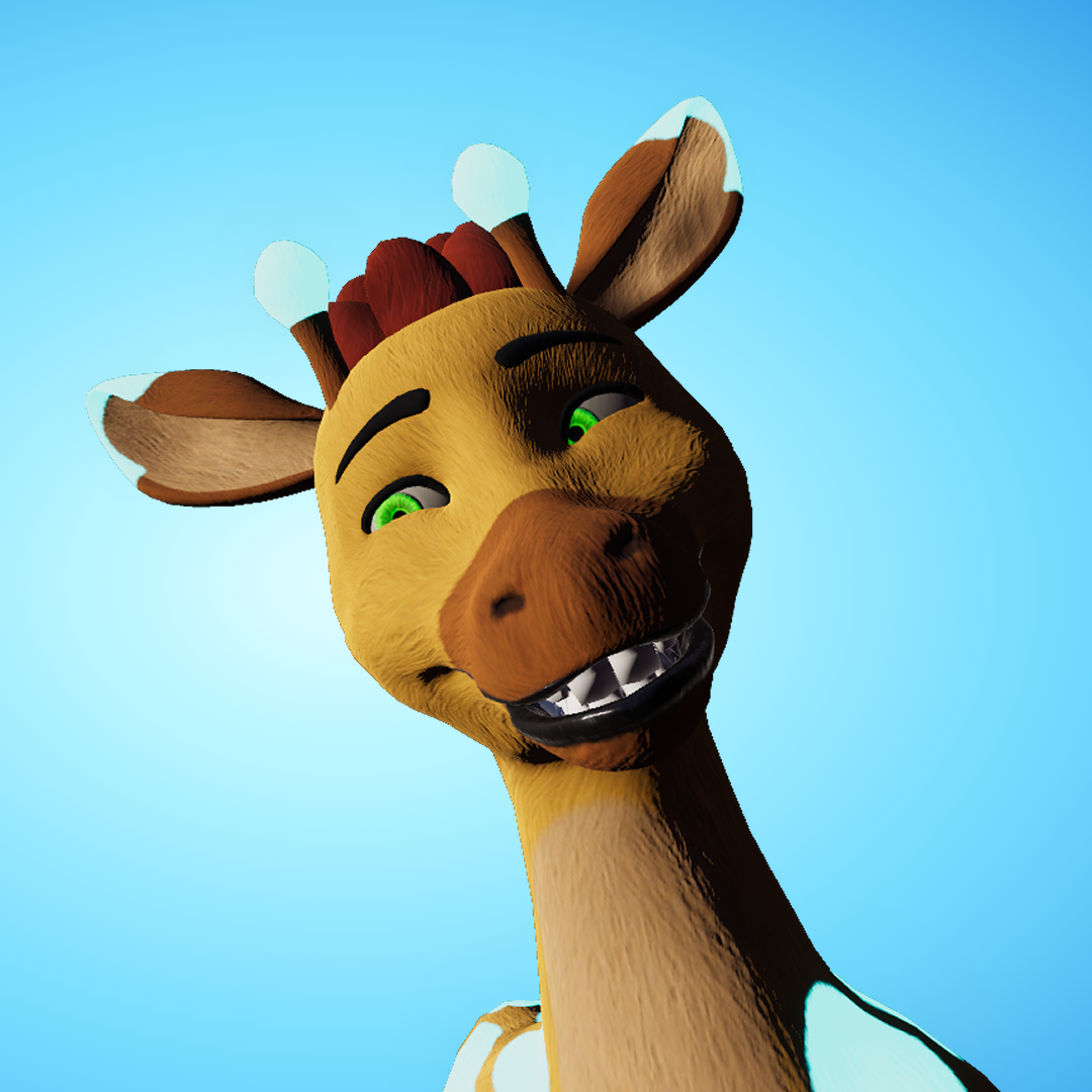Giraffid Male VRC Avatar | By TazLumi | VRCArena