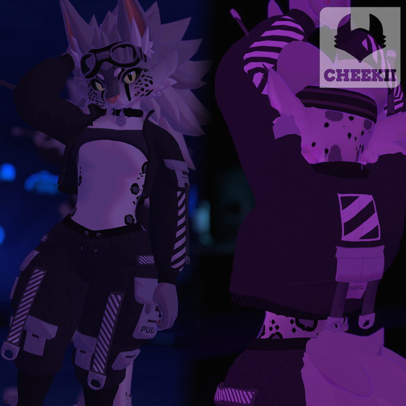 Novabeast Techwear Set | By Cheekii | VRCArena