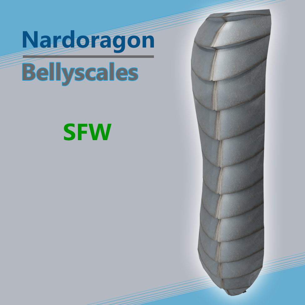 Bellyscales SFW for Nardoragon (Asset for VRChat) | By Alvos | VRCArena
