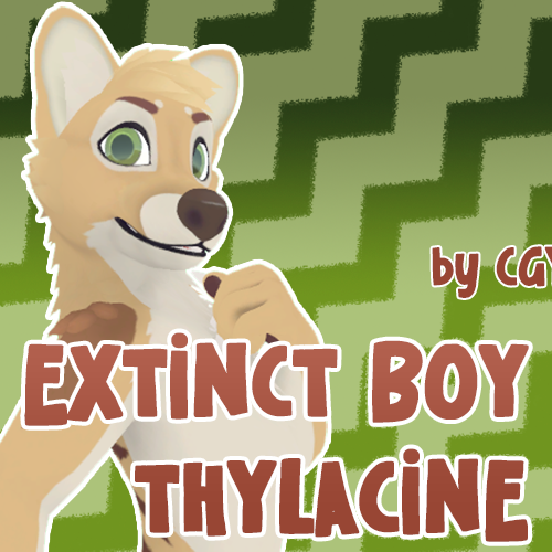 Extinct Boy: Thylacine VRChat Avatar | By Amarok9 | VRCArena