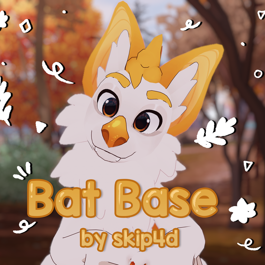 Bat VRChat Avatar Base | By Skip4d | VRCArena