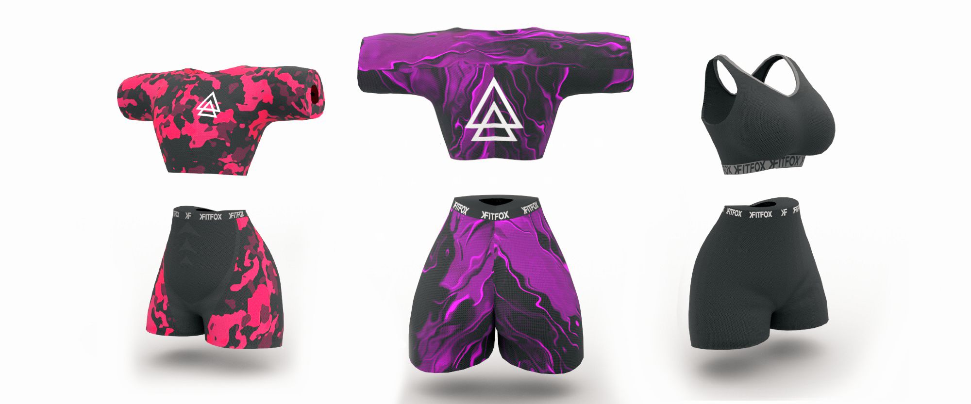 FitFox | KitFox Active Wear Set 🫧 | By MiloFox | VRCArena