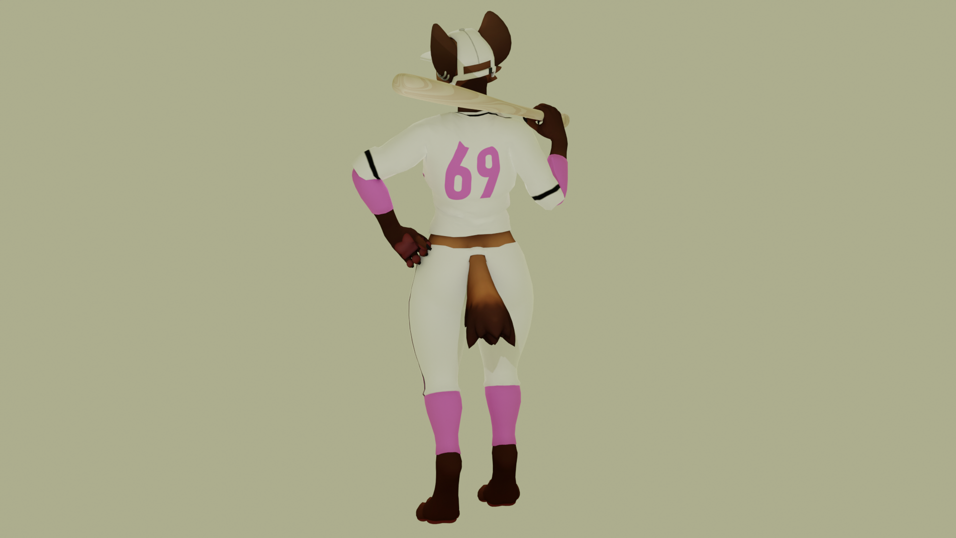 Baseball Outfit (Hyenid) | By Trace | VRCArena