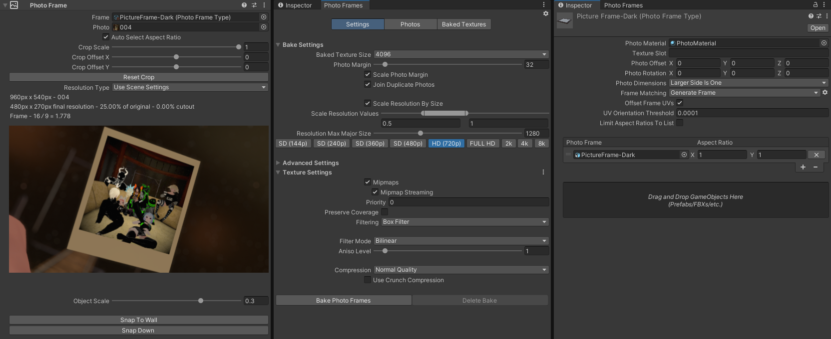 Photo Frame Manager | By codec | VRCArena