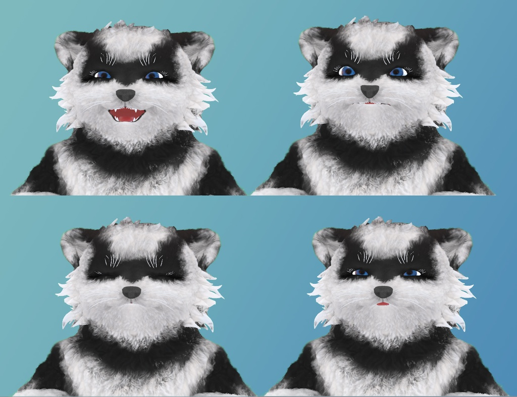 3D character Badger | By Rareden | VRCArena