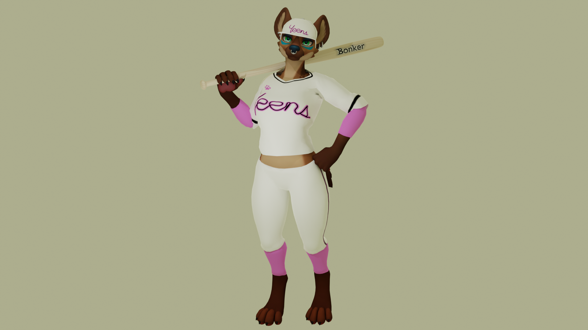 Baseball Outfit (Hyenid) | By Trace | VRCArena