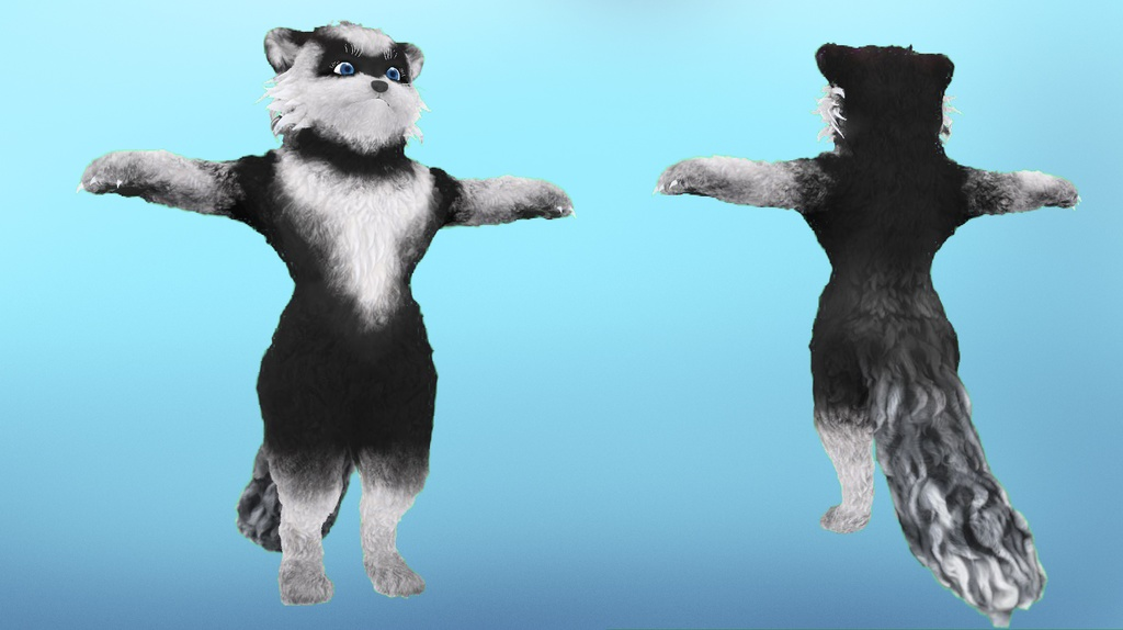 3D character Badger | By Rareden | VRCArena
