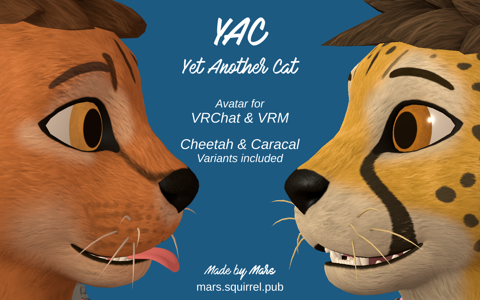 YAC - Yet Another Cat (VRChat, VRM) | By Emperor of Mars | VRCArena