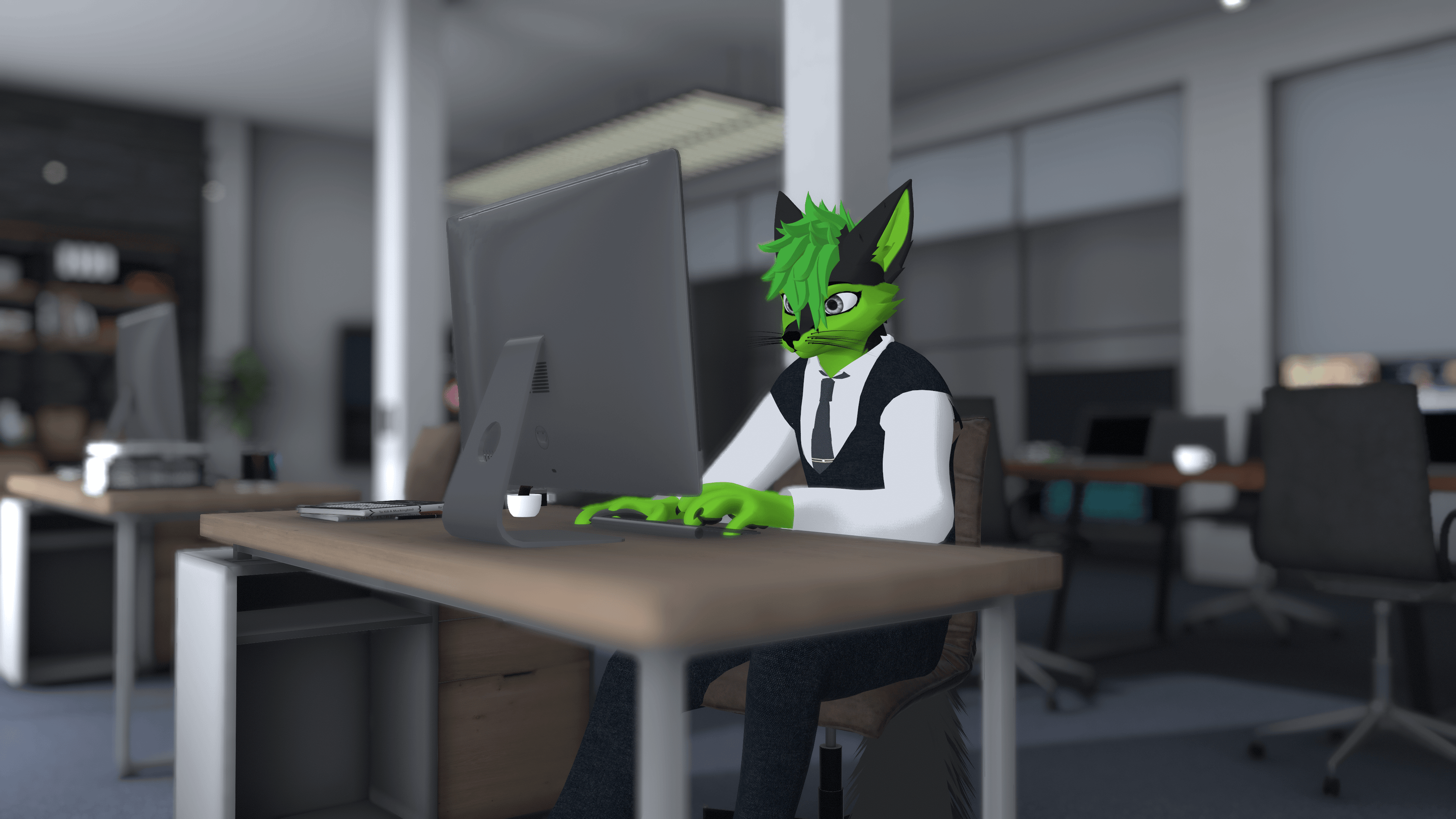 Kitfox Suit | By zukry | VRCArena